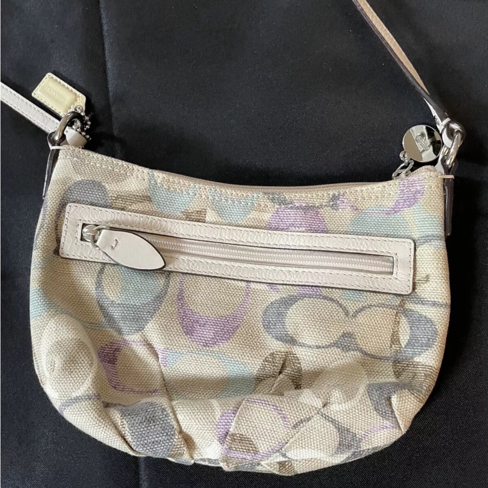 Coach Authentic Women’s Signature Monogram Crossbody … - Gem
